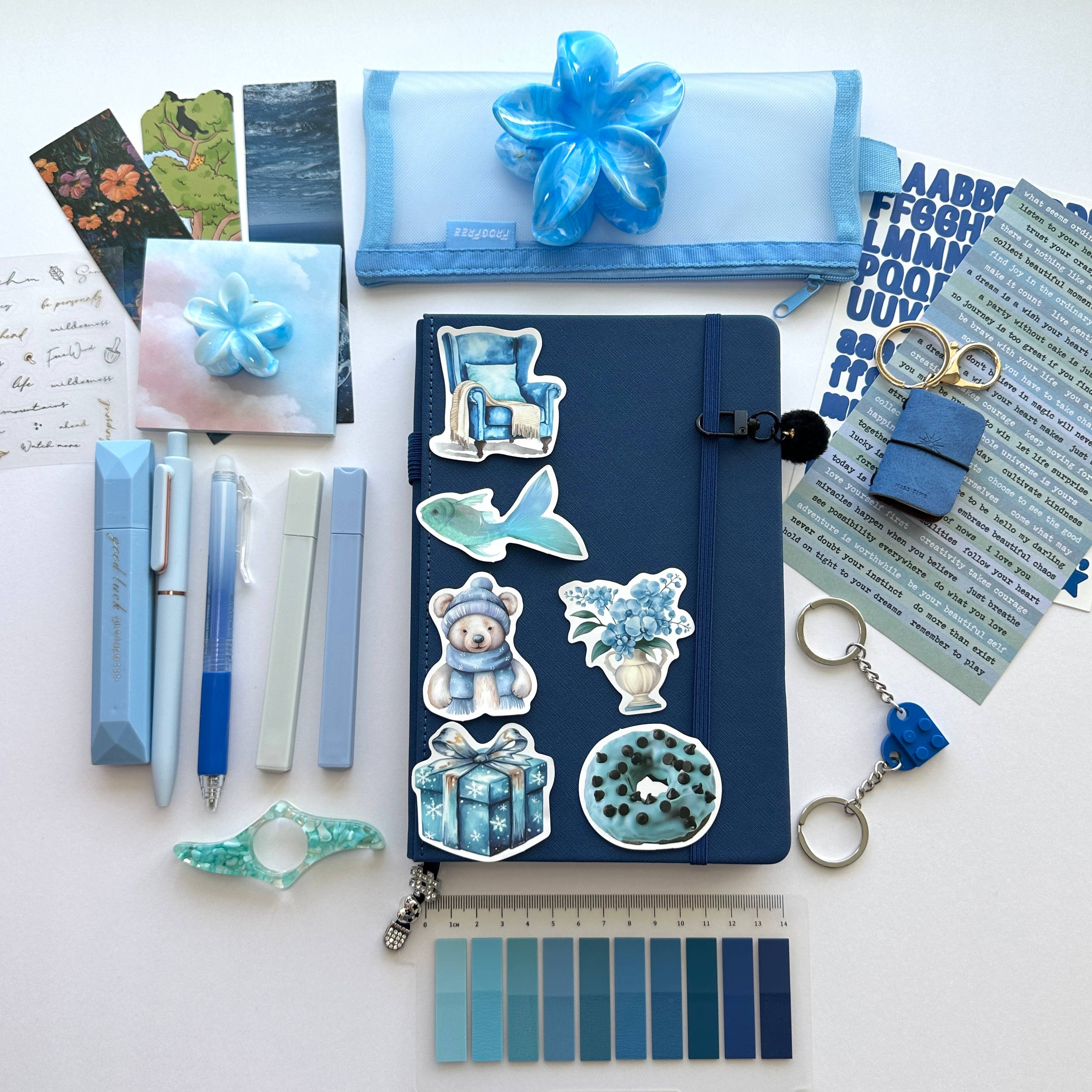 Navy Box + A5 journal – Meressa LLC